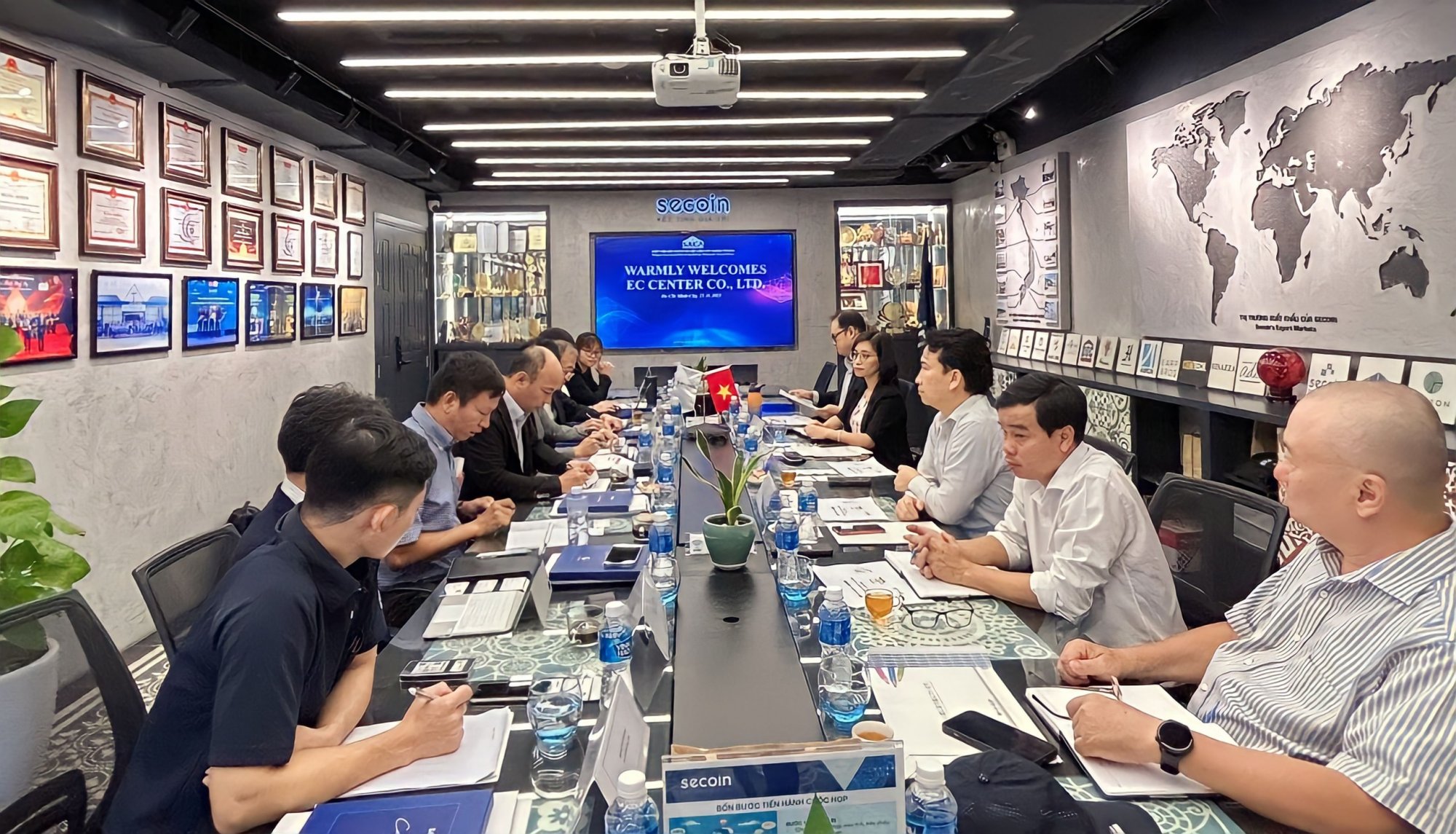 Secoin cùng Hiệp hội SACA đón tiếp và làm việc với đoàn doanh nghiệp Nhật Bản về tái chế rác ...